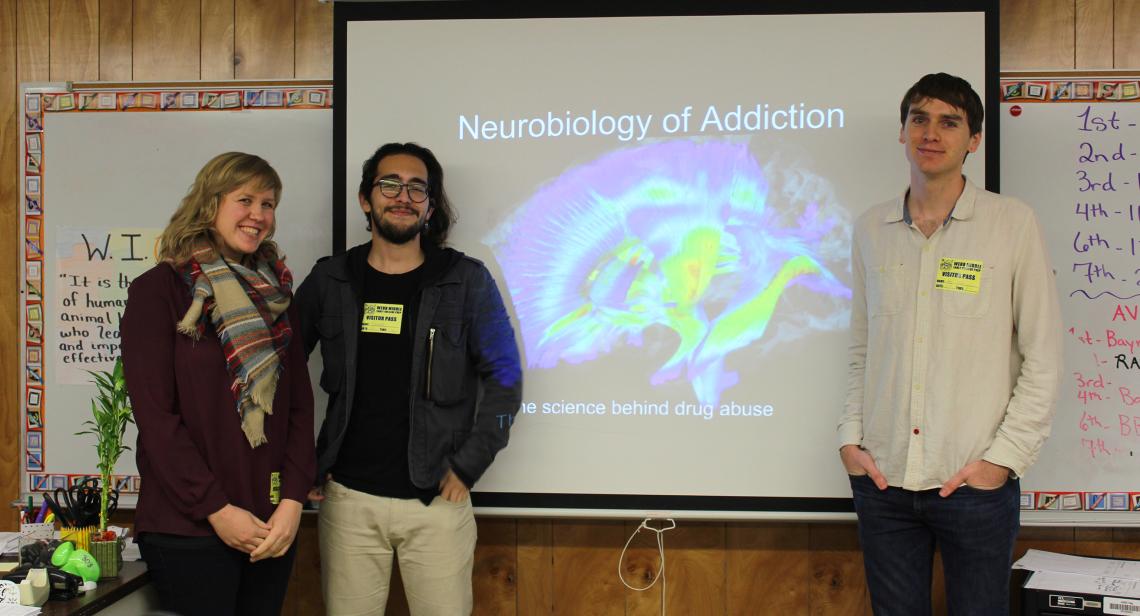 Graduate Students Develop Drug Education Outreach Program | Waggoner ...